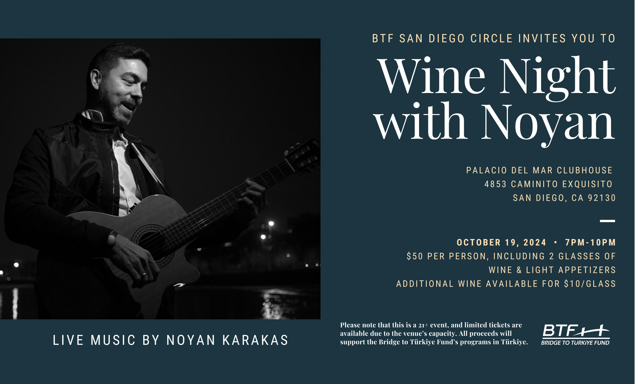 Wine Night with Noyan by BTF SAN DIEGO GIVING CIRCLE