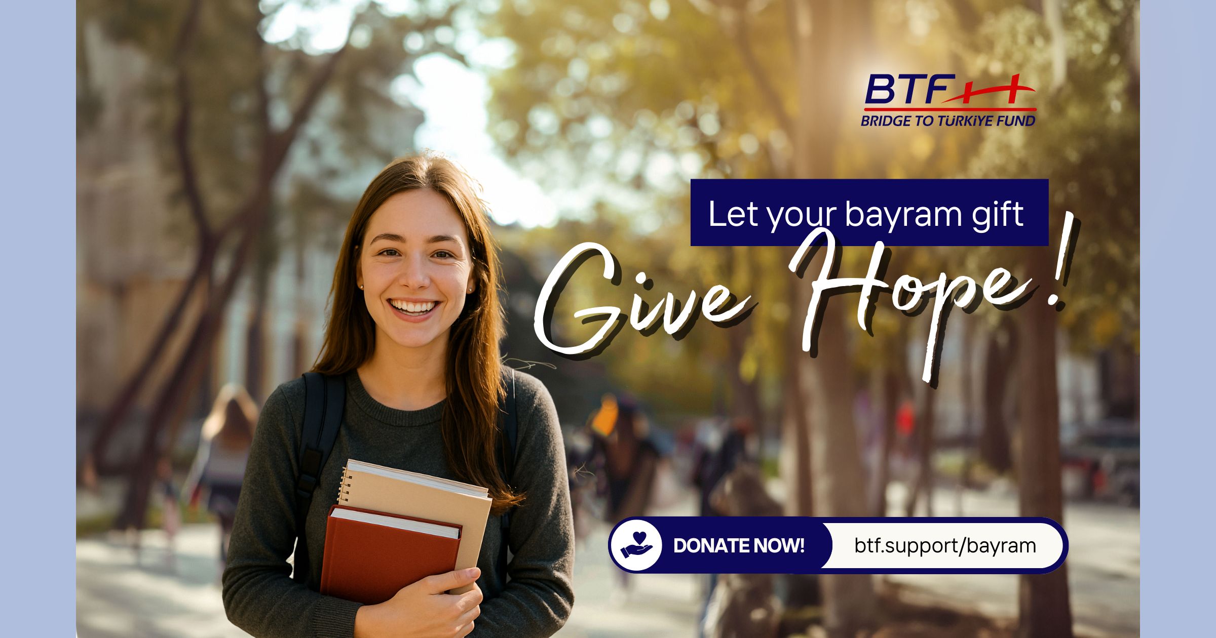 Donate Now | Let your bayram gift give hope! | 2025 Kurban Bayramı Campaign by Bridge to Türkiye