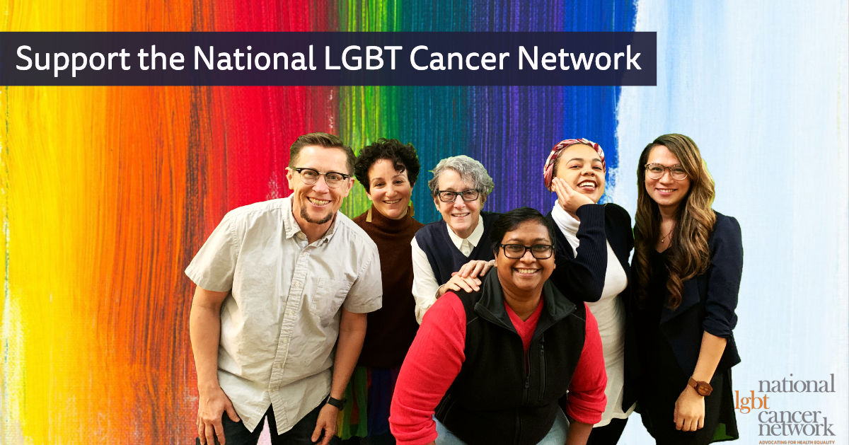 Donate Now | National LGBT Cancer Network