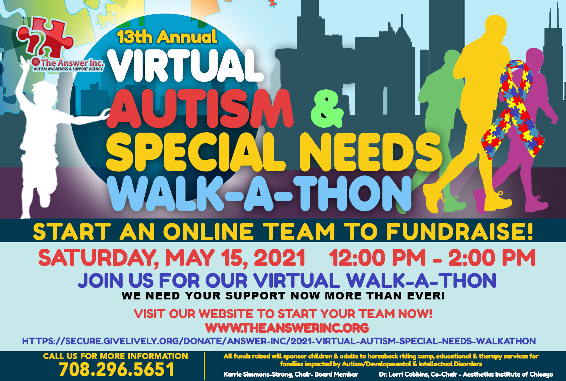 Join RASHANDA CHILDRESS Fundraising for 2021 Virtual Autism & Special ...