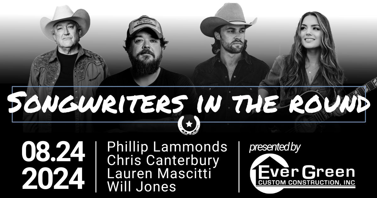 Songwriters in the Round 2024 by Shangri-La Therapeutic Academy of Riding