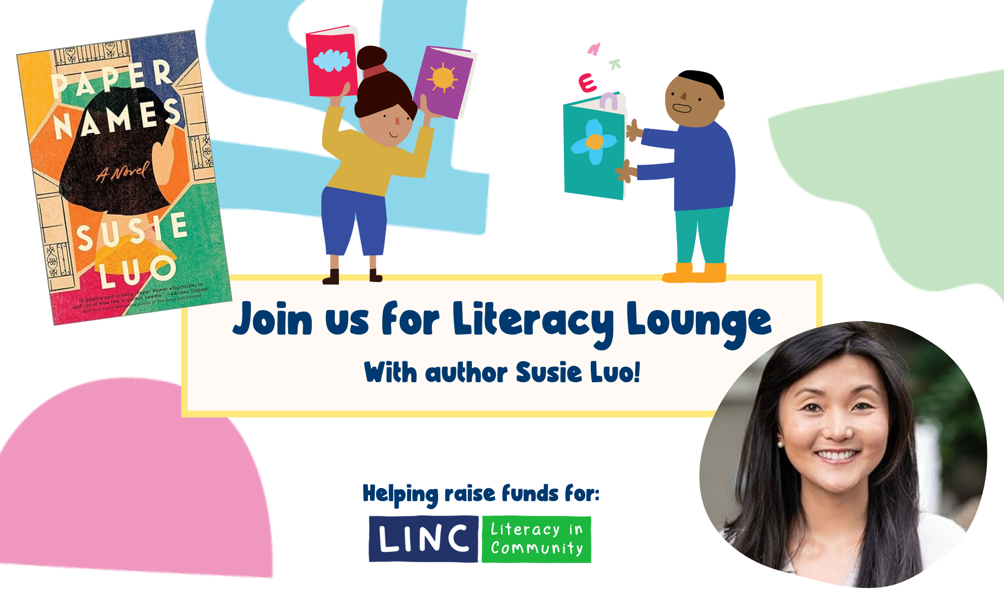 LINC Literacy Lounge Event - July 2024 by Literacy Inc.