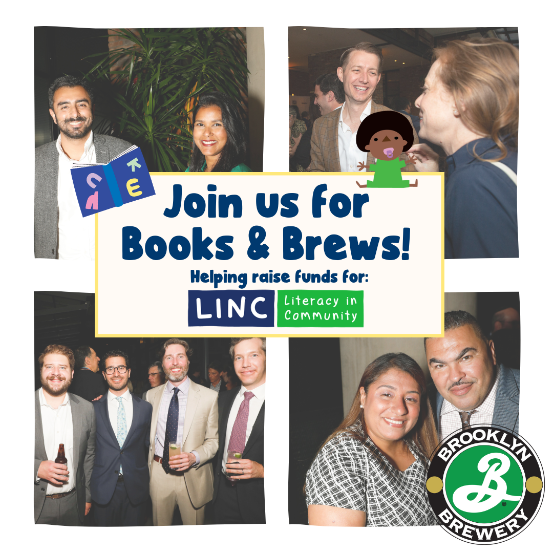 LINC Books & Brews Event - Giving Tuesday 2023 by Literacy Inc.
