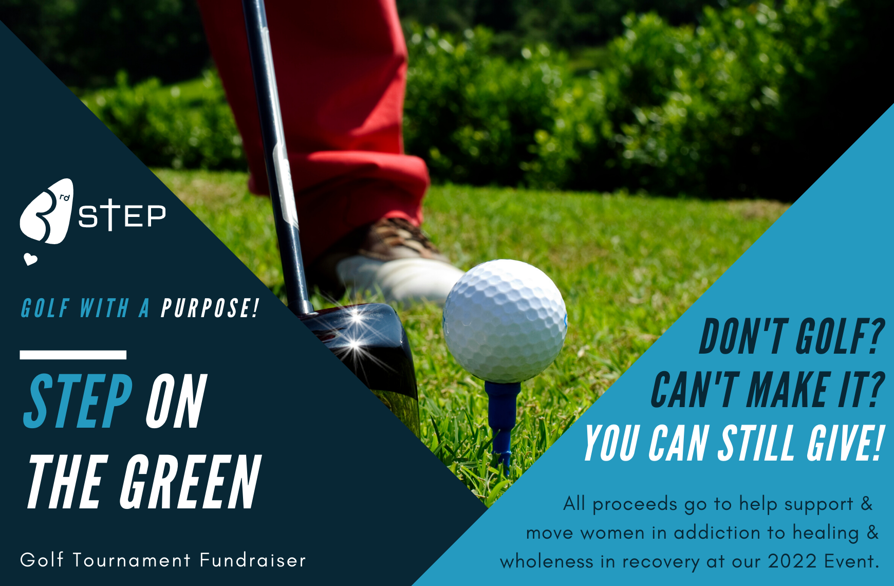 Donate Now | Step On the Green: 2nd Annual 3rd Step Golf Tournament by ...