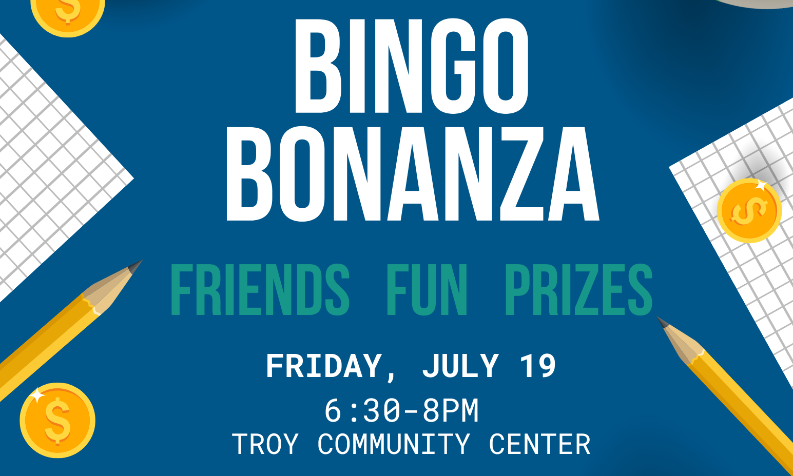 Bingo Bonanza! by On My Own of Michigan
