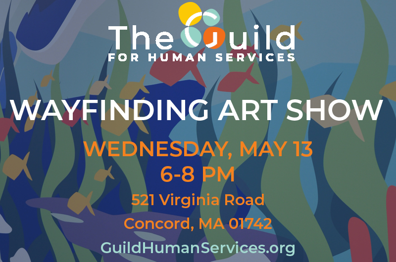 Wayfinding Art Show by The Guild for Human Services