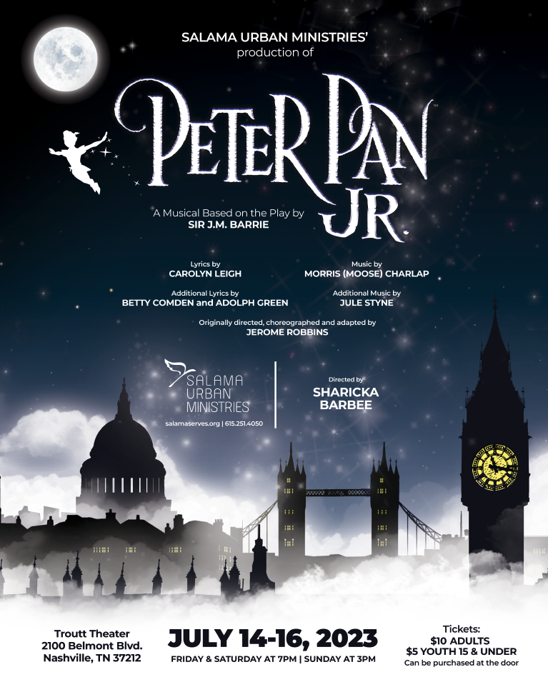 Salama Urban Ministries' production of Peter Pan Jr. by Salama Urban ...