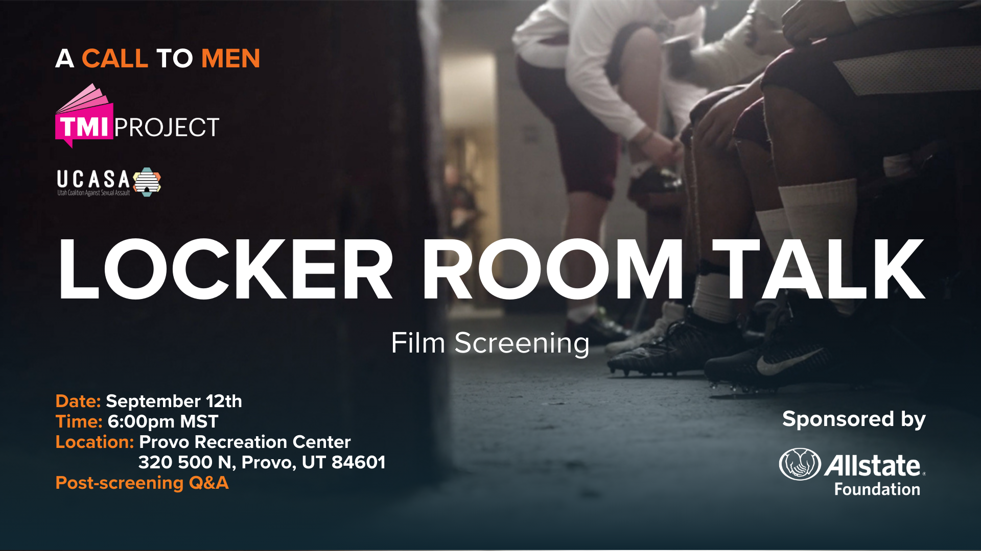 Locker Room Talk Screening - Provo, UT by A Call To Men
