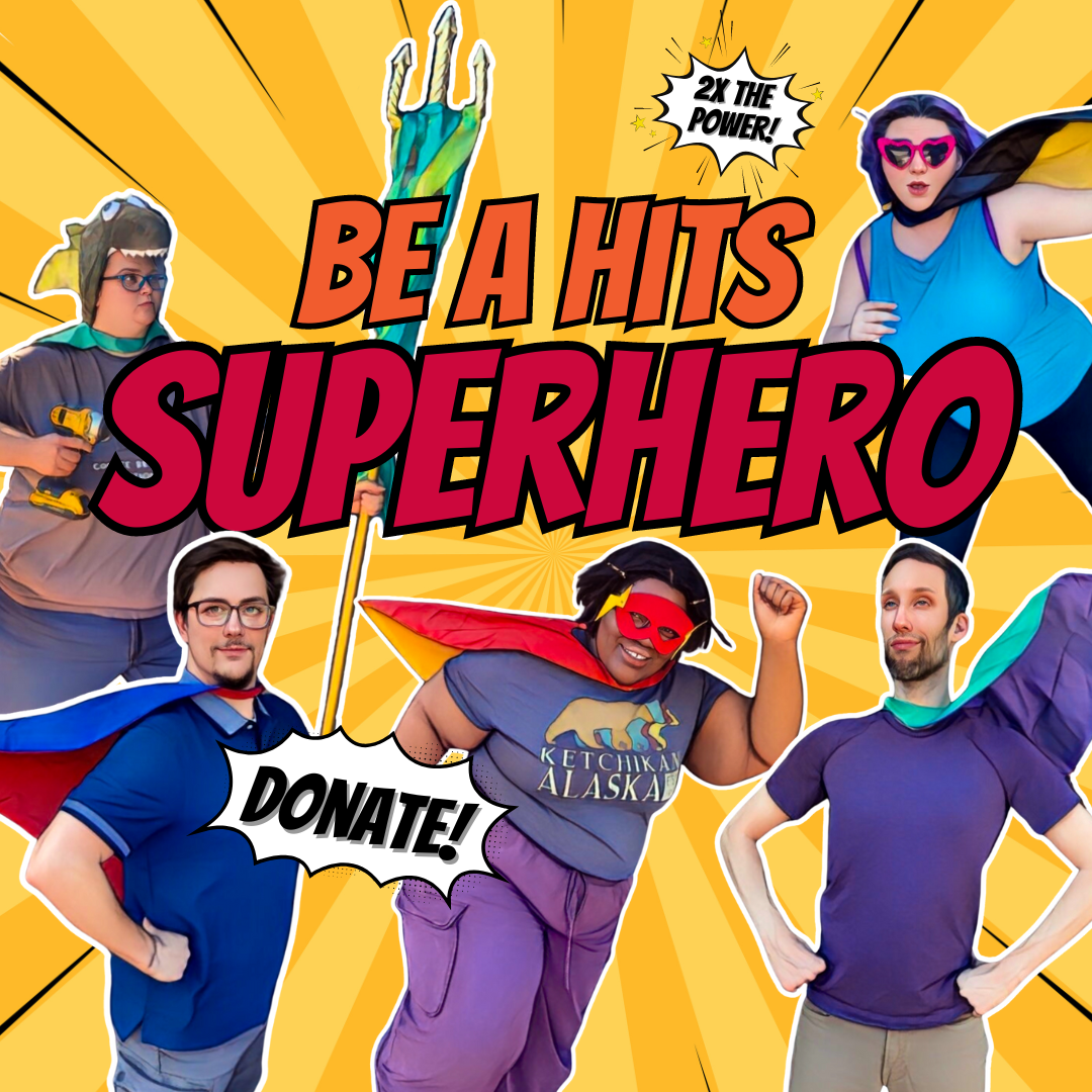 Donate Now | Be a HITS SUPERHERO by HITS Theatre
