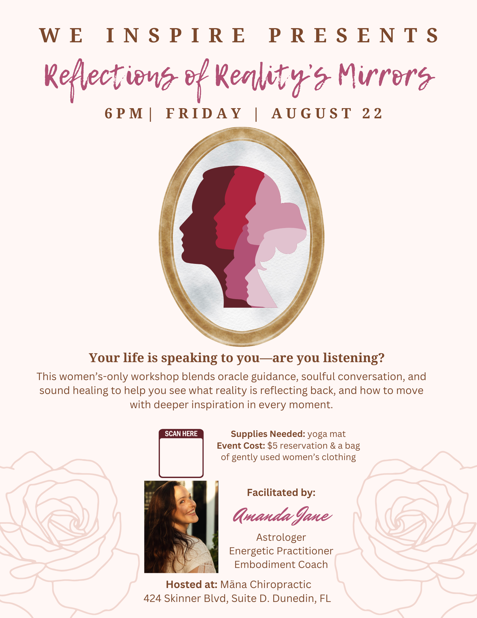 Reflection's of Reality's Mirrors - Women's Workshop by Sip and Shop 2025