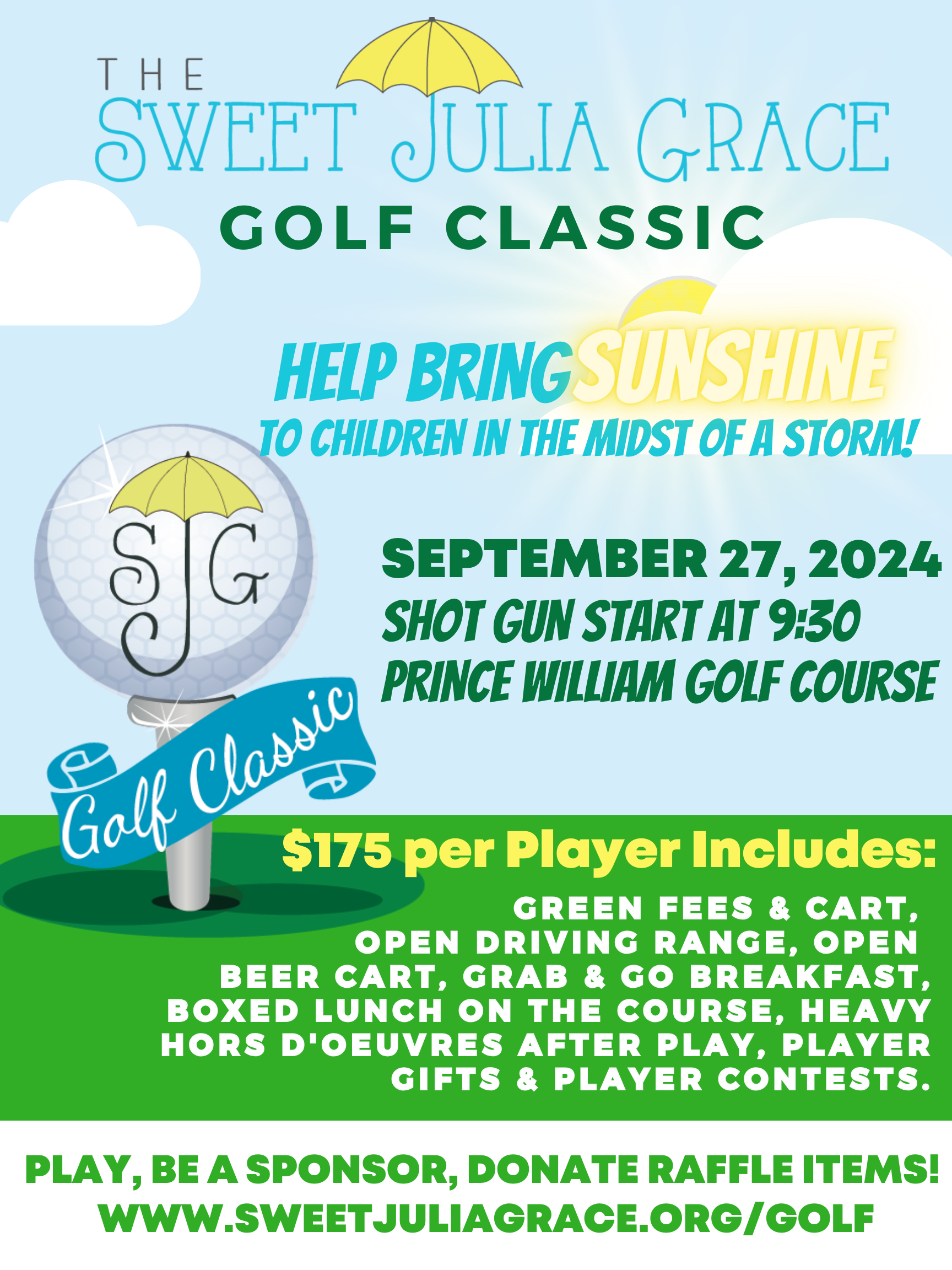 2024 SJGF Golf Classic by 2024 GOLF TOURNAMENT FOR SJGF