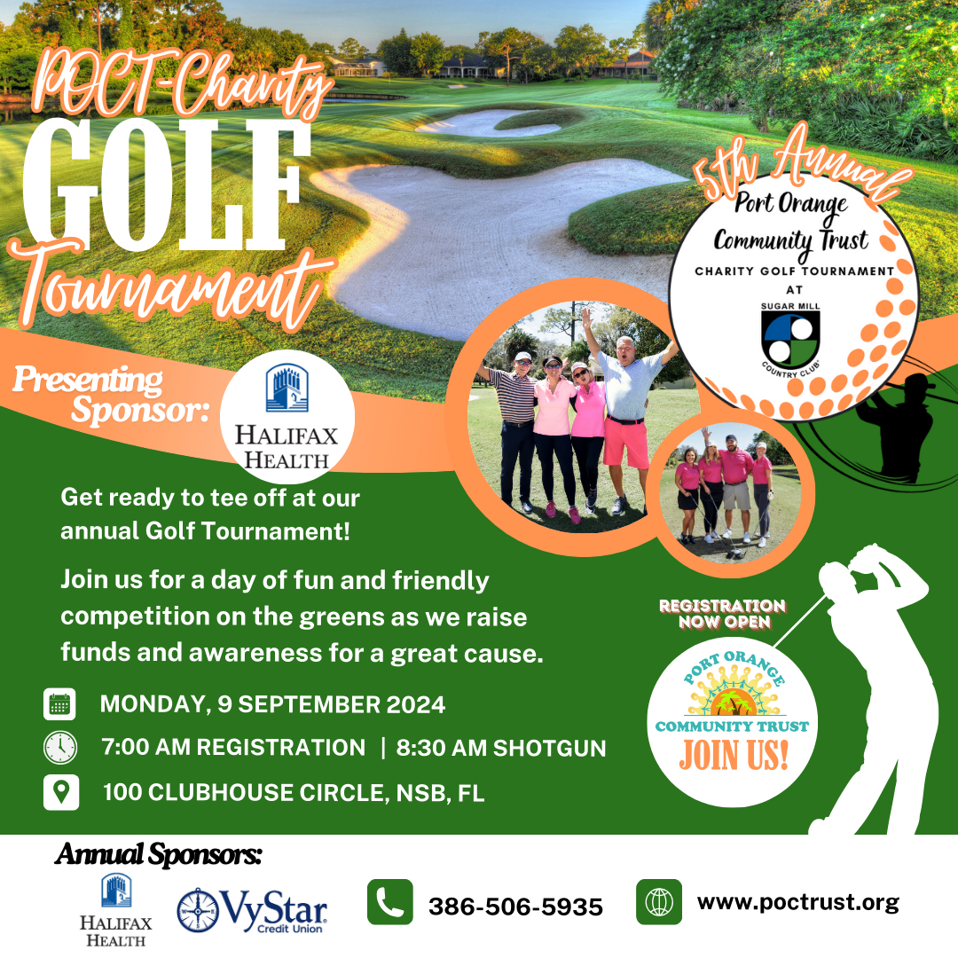 POCT's 5th Annual Charity Golf Tournament at Sugar Mill Country Club by Port Orange Community Trust