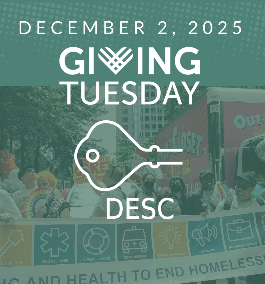 Donate Now | Giving Tuesday 2025 by DESC (Downtown Emergency Service ...