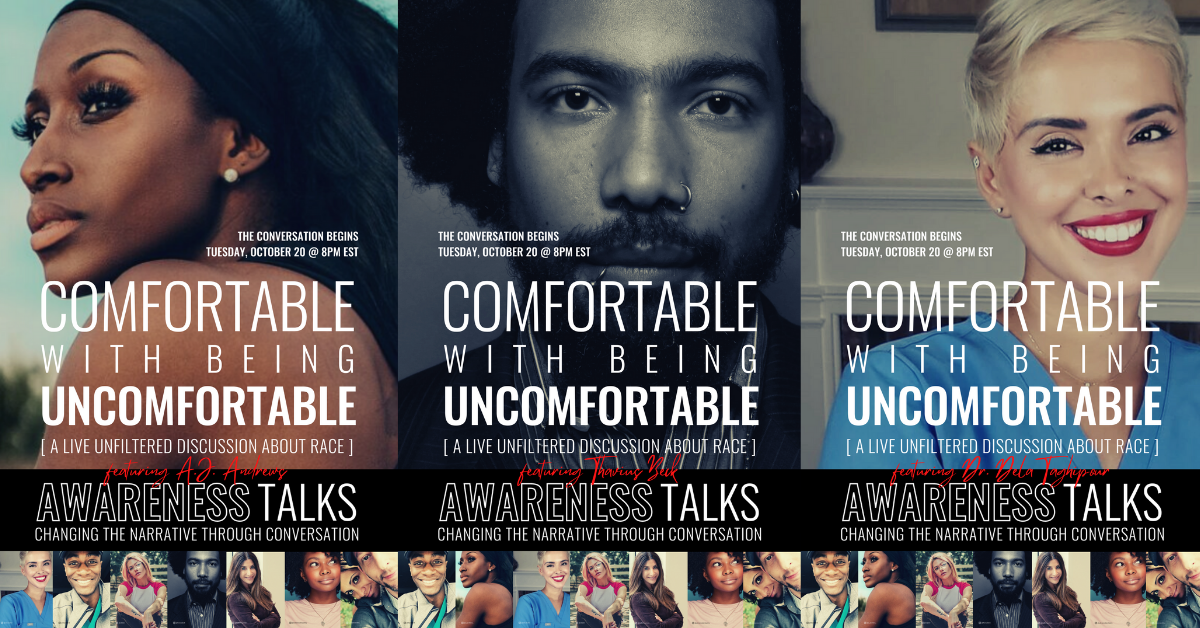 'Comfortable With Being Uncomfortable' by Awareness Talks: 'Comfortable ...