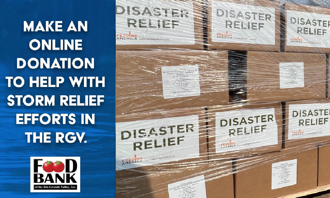 Donate Now | Emergency Disaster Relief 2023 by Food Bank RGV