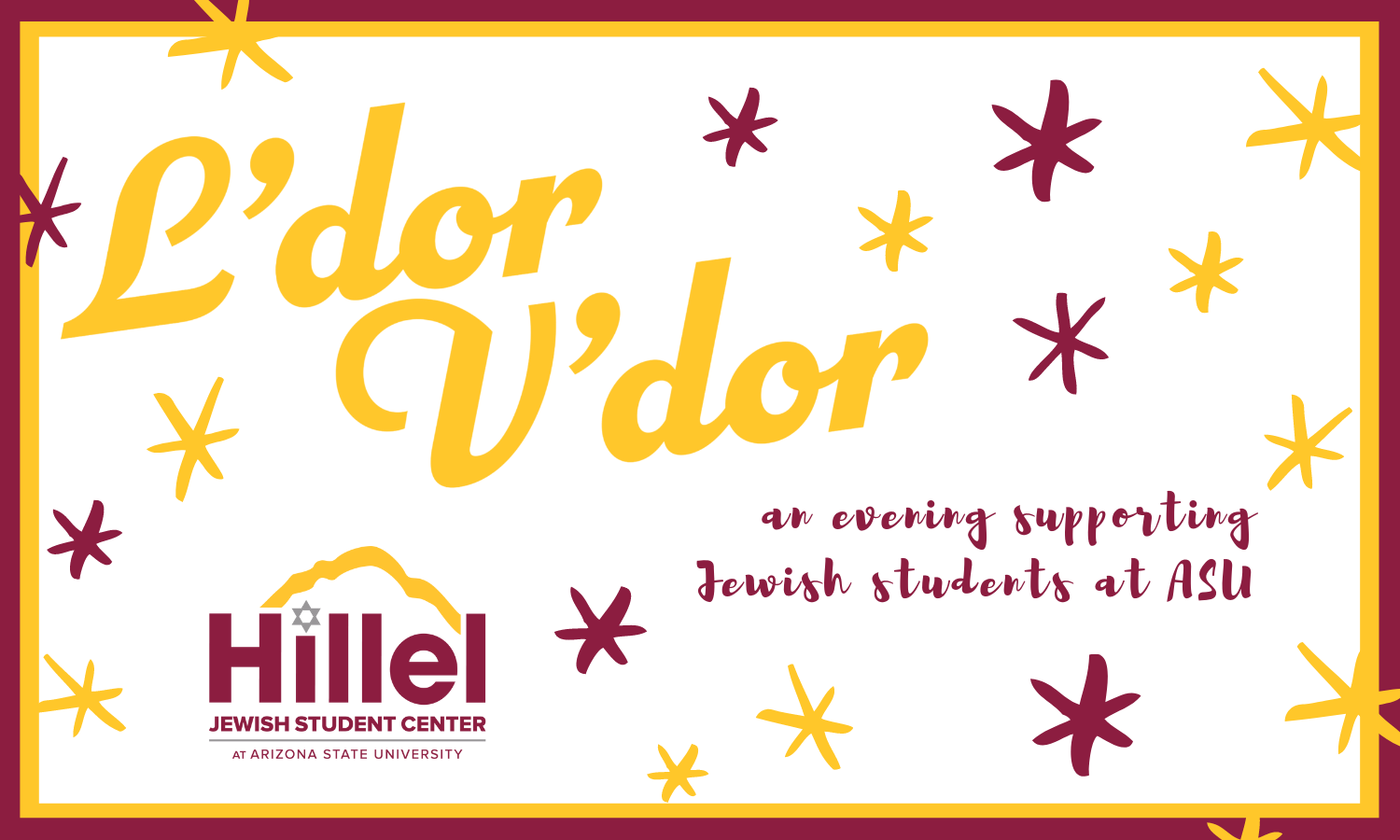 L'dor V'dor: An evening supporting Jewish students at ASU by L'dor V'dor