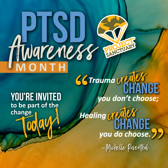 Donate Now | June is PTSD Awareness Month by Project Sanctuary