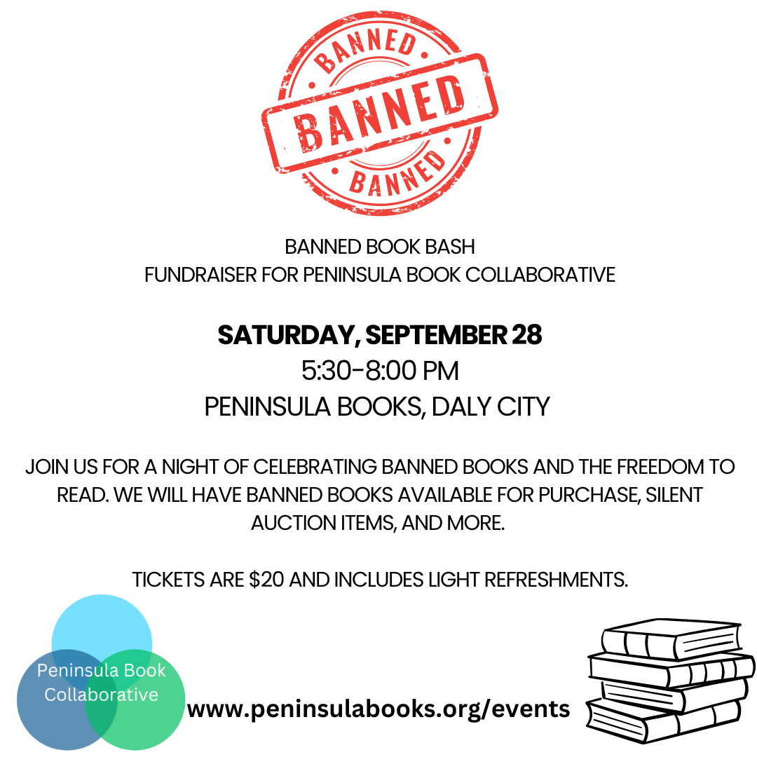 Annual Banned Book Bash by Peninsula Book Collaborative