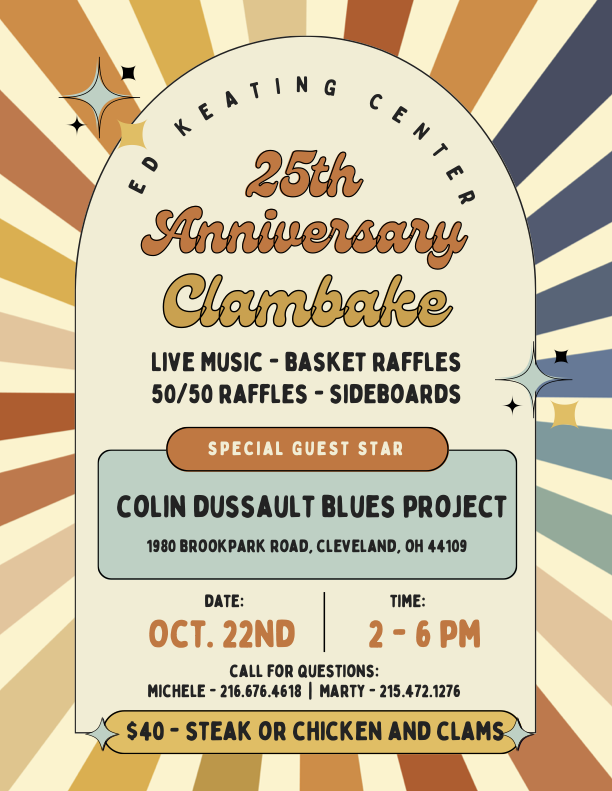 25th Anniversary Clambake by The Ed Keating Center