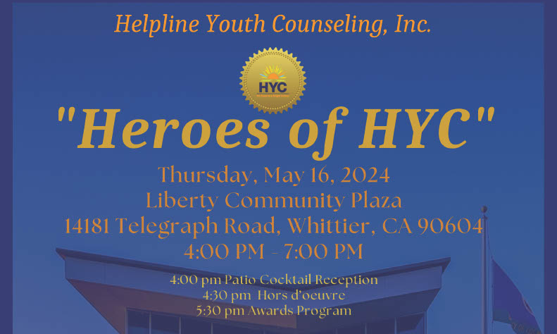 Heroes of HYC 2024 by Helpline Youth Counseling, Inc. (HYC)