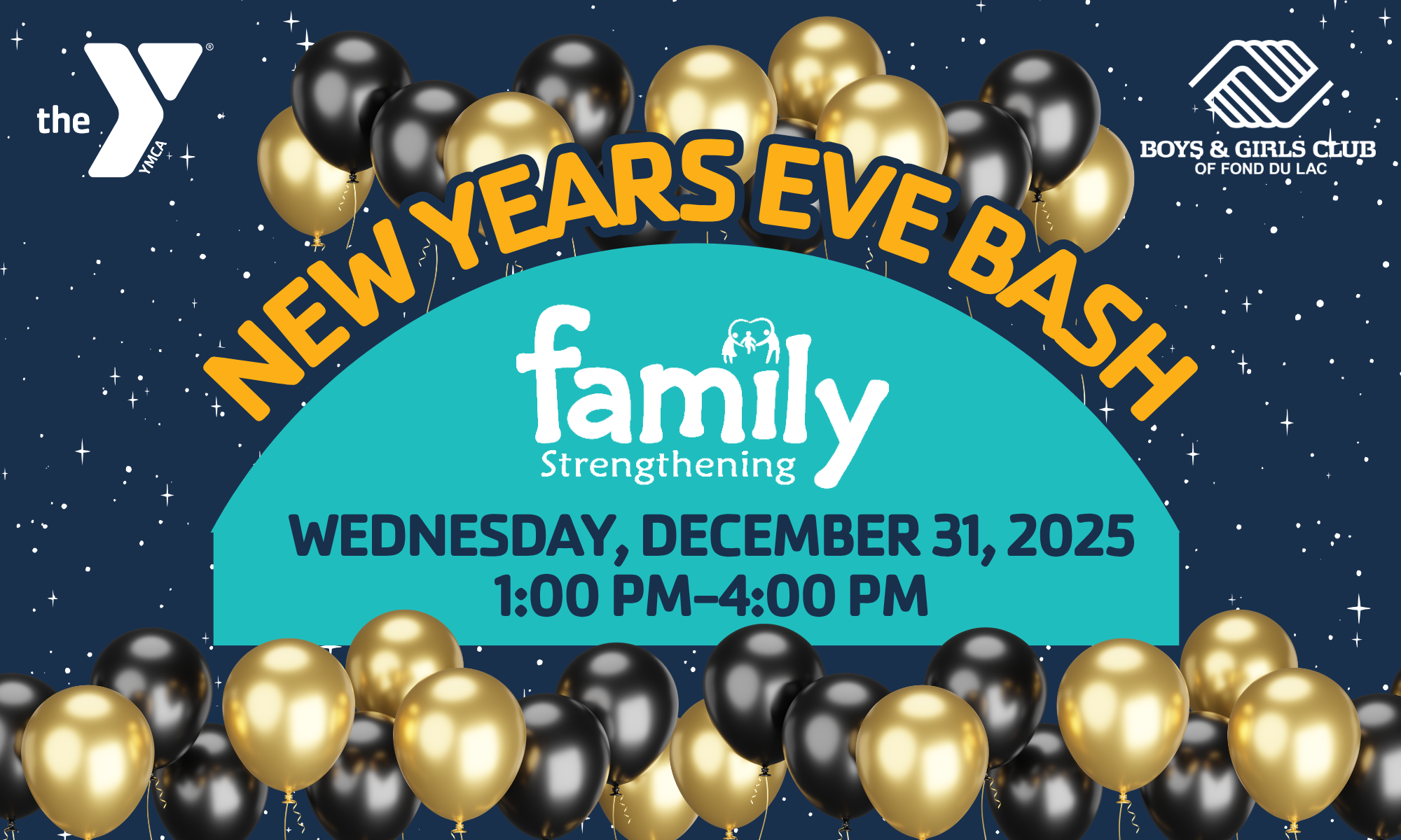 New Year's Eve Bash (Y and BGC) by Fond du Lac Family YMCA