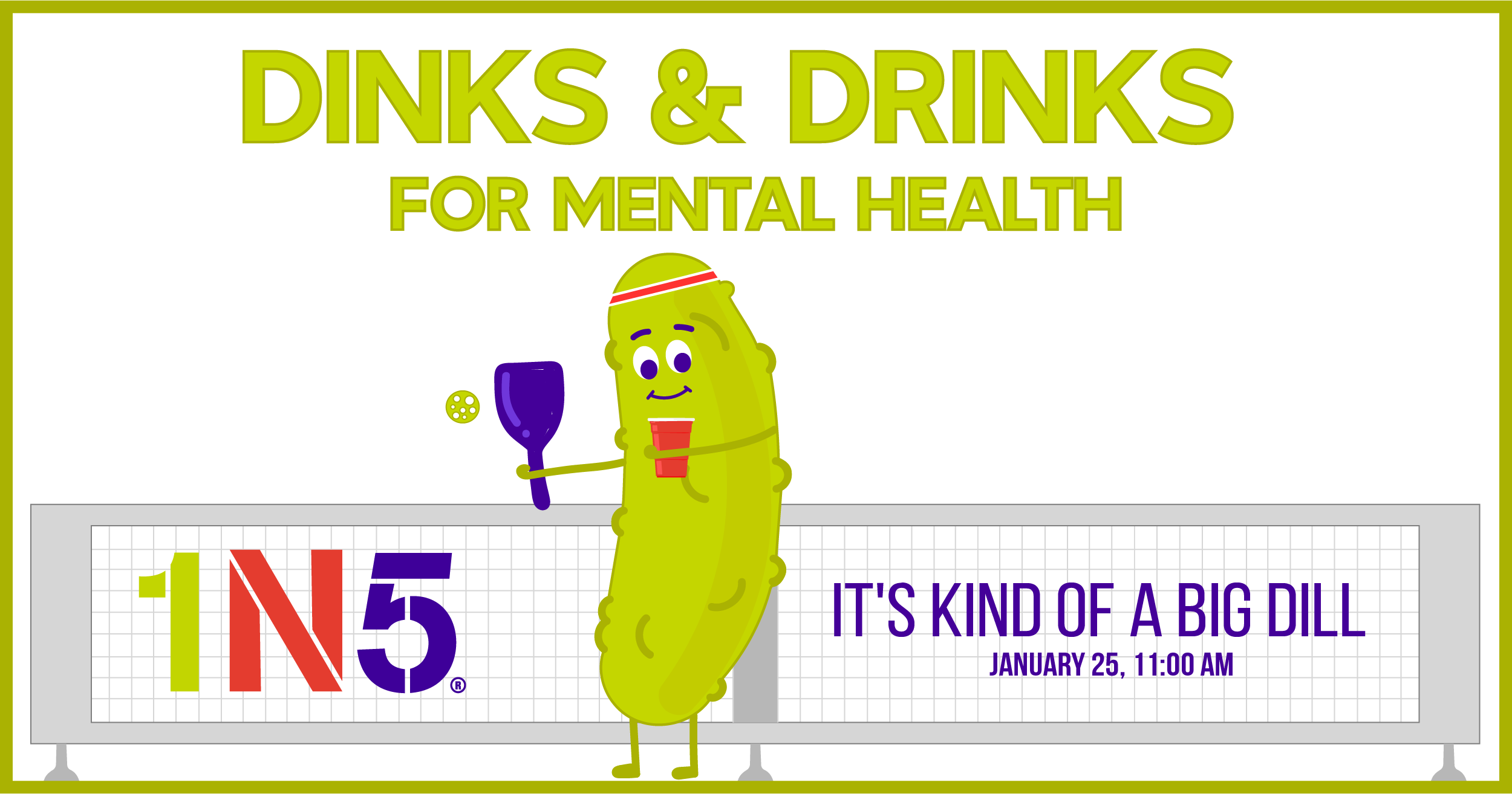 Dinks and Drinks for Mental Health by 1N5