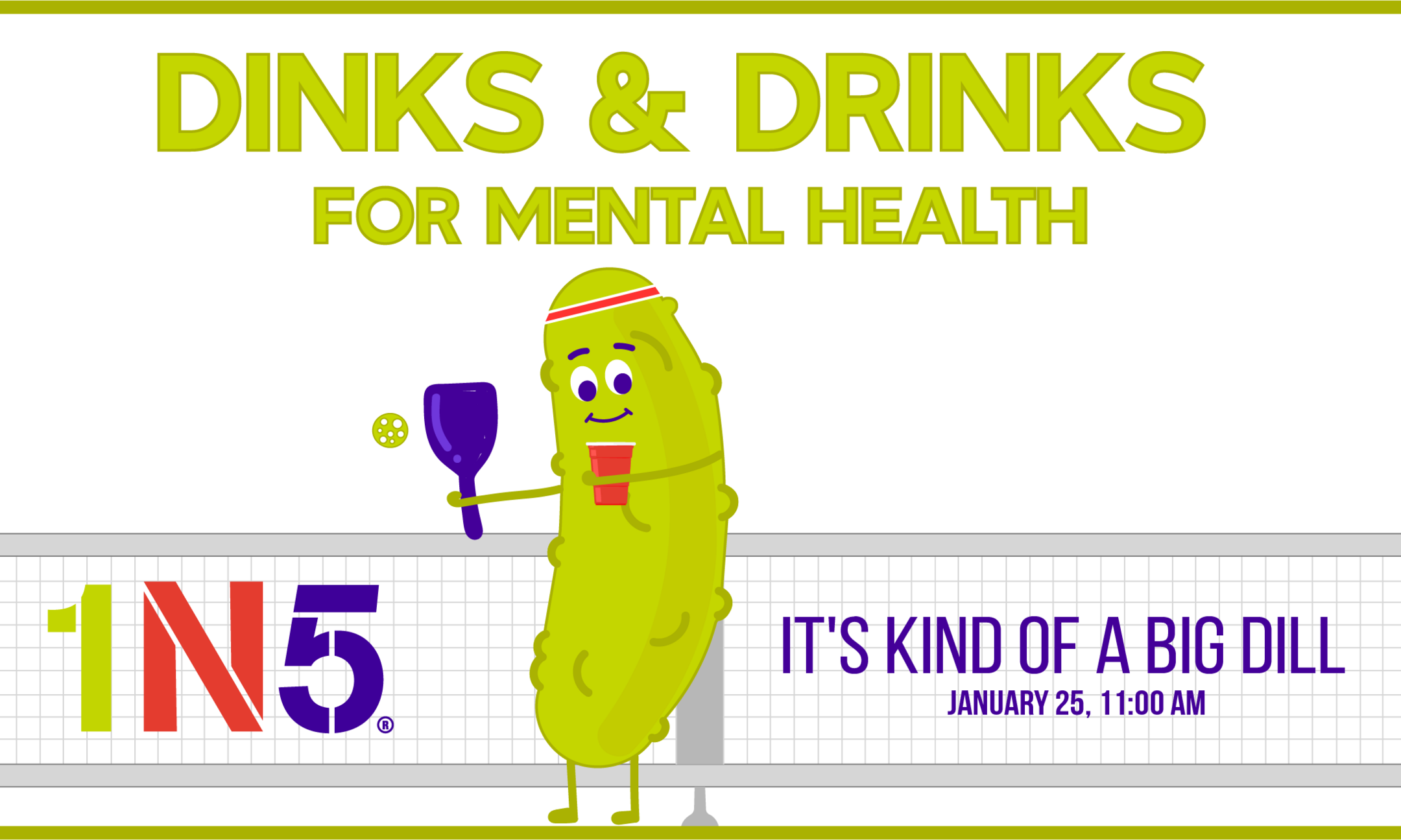 Dinks and Drinks for Mental Health by 1N5
