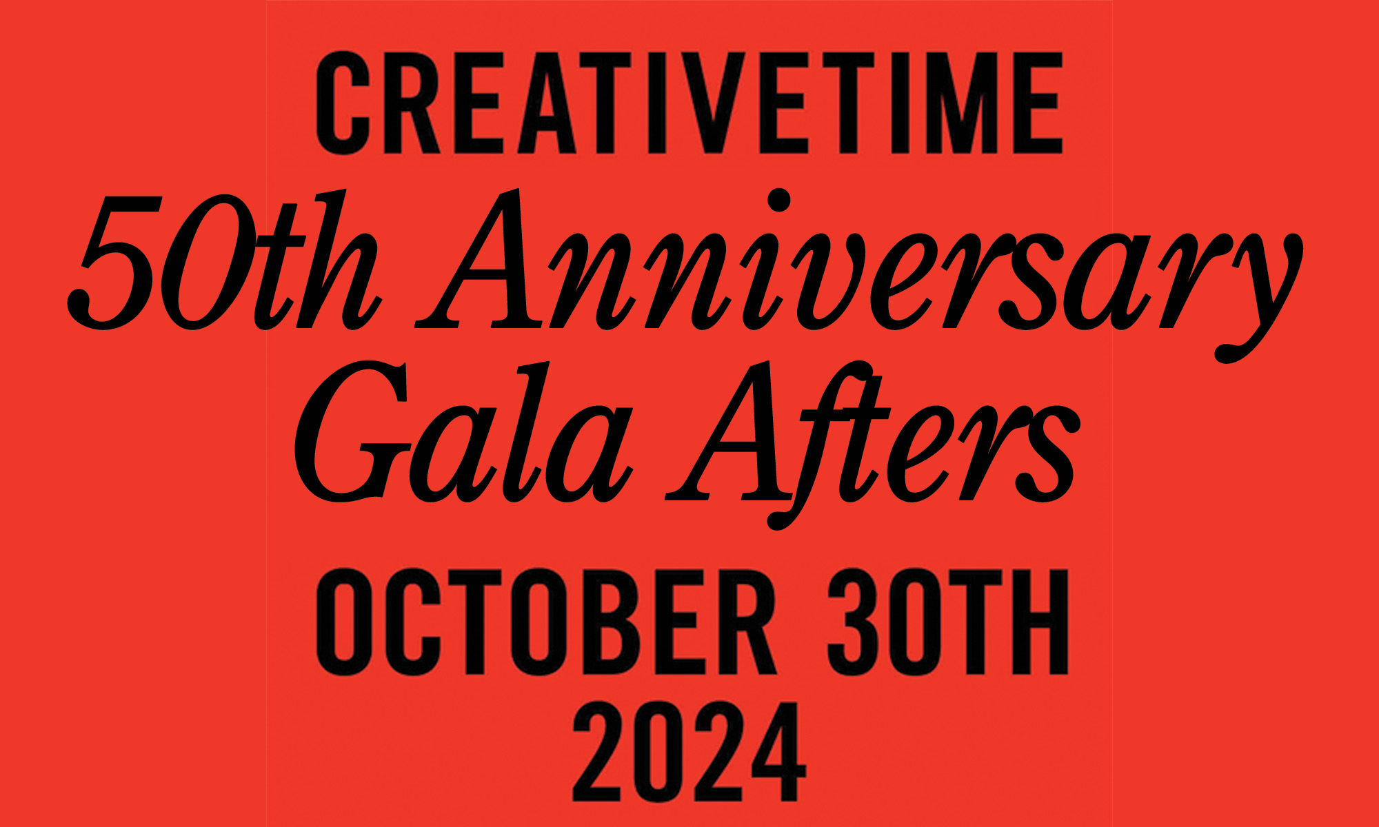 2024 Creative Time Gala Afters by Creative Time