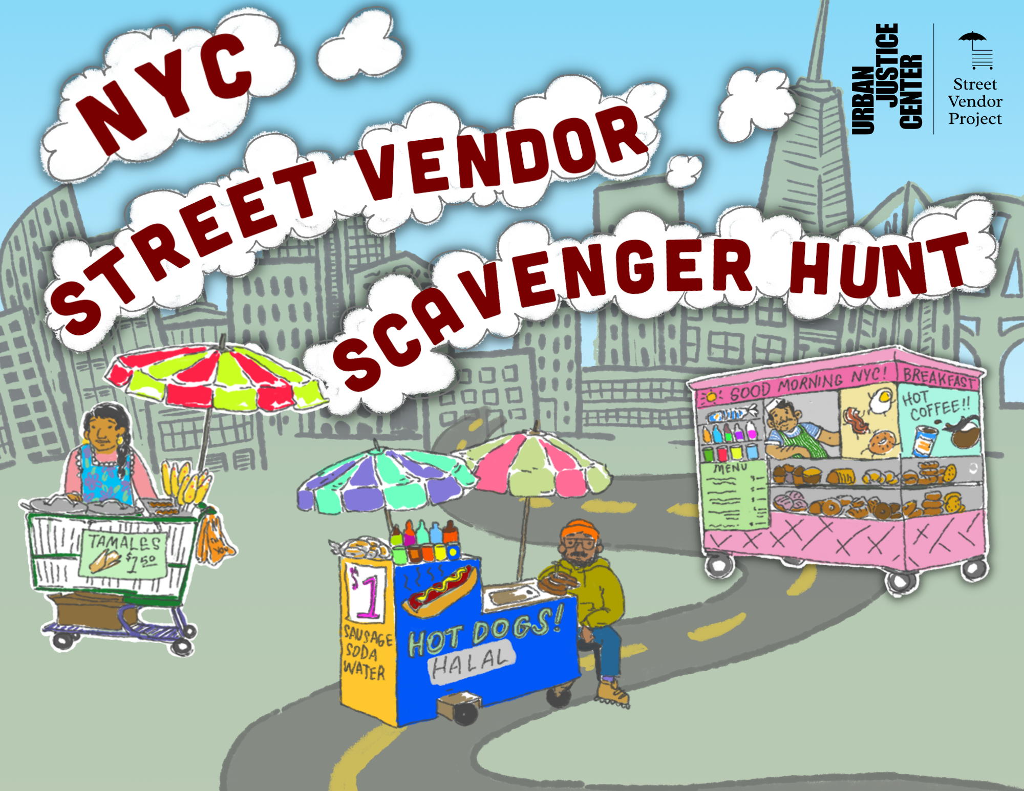 Donate Now | Street Vendor Project Scavenger Hunt 2023 by Urban Justice ...