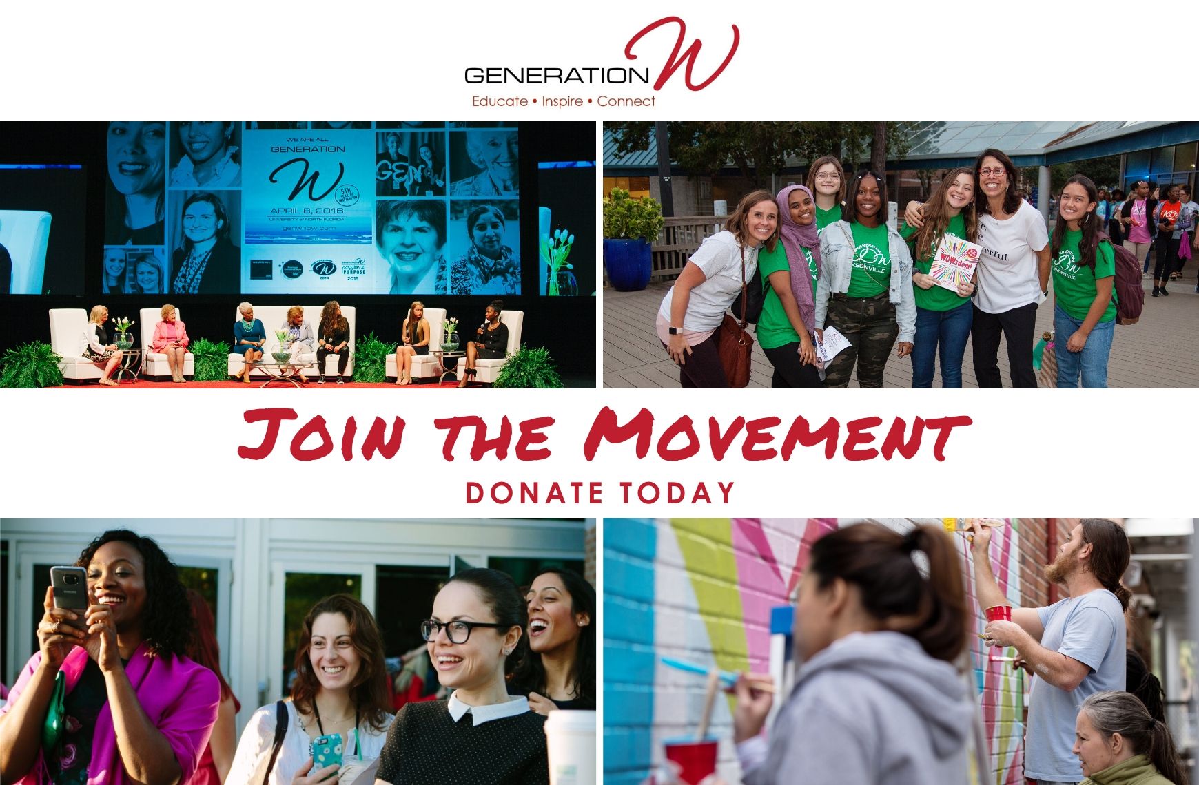Donate Now | GENERATION W