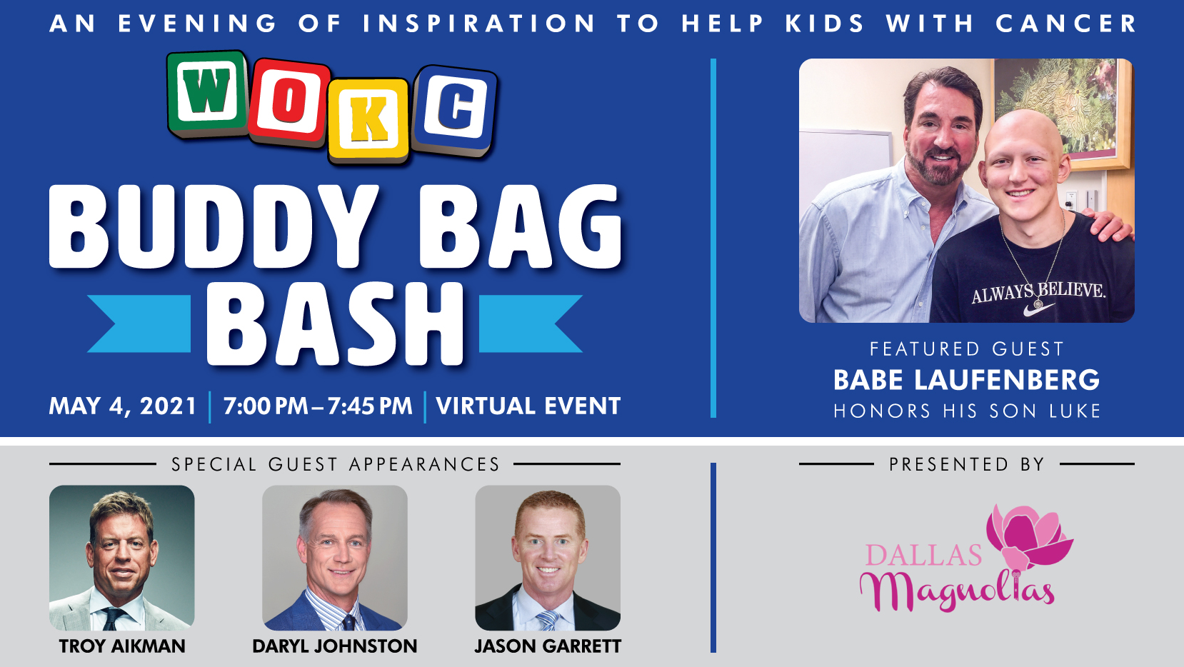Buddy Bag Bash by Wipe Out Kids' Cancer