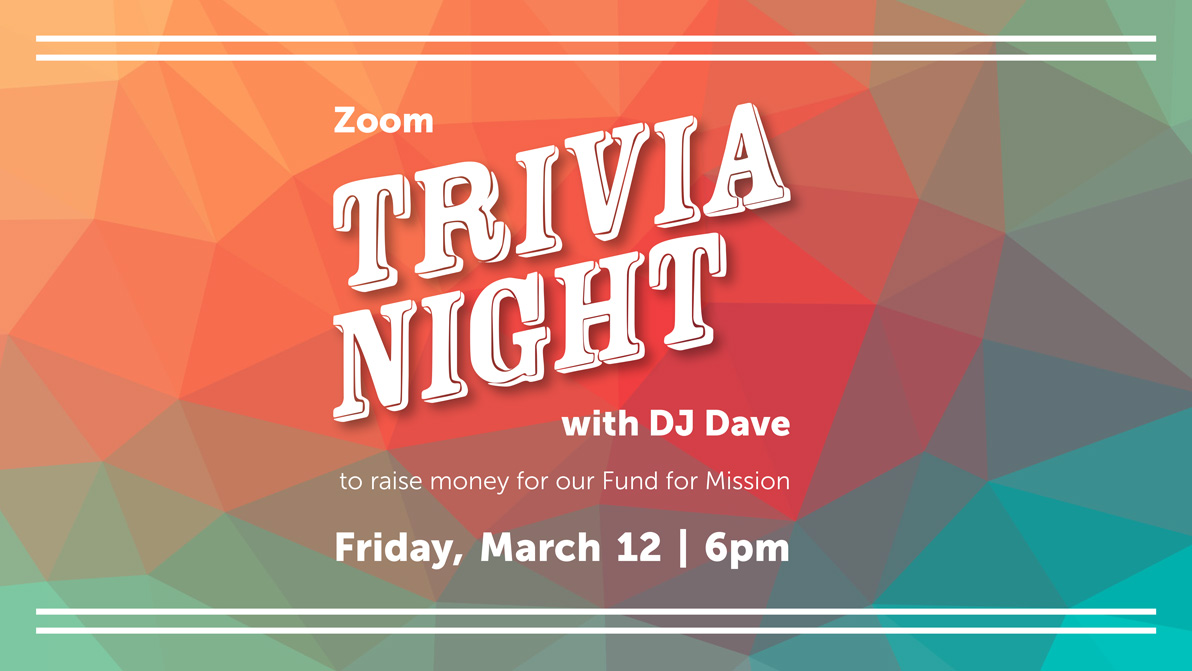 Zoom Trivia Night by PCOL's Fund for Mission Campaign