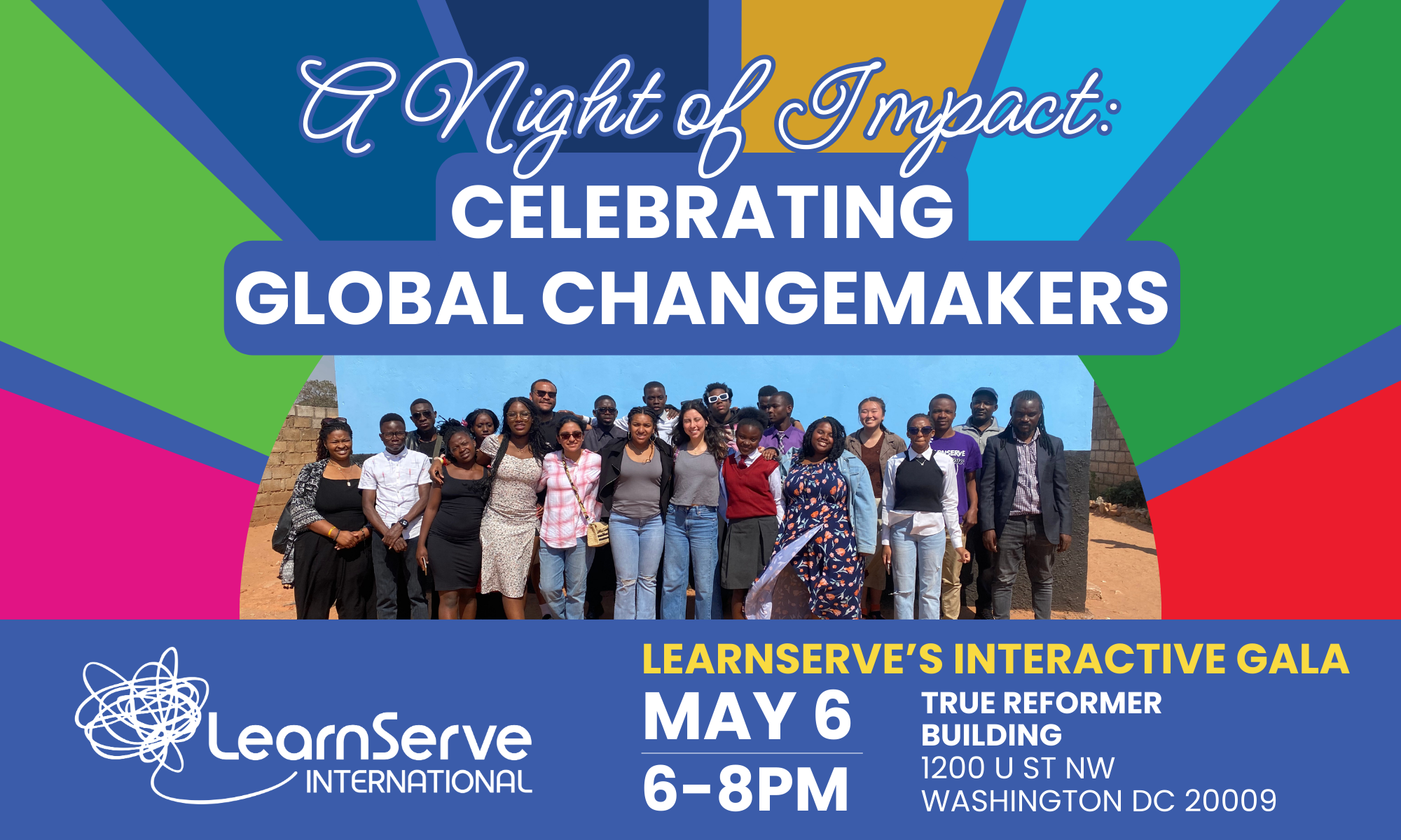 LearnServe's 2025 Interactive Gala: Celebrating Global Changemakers by ...