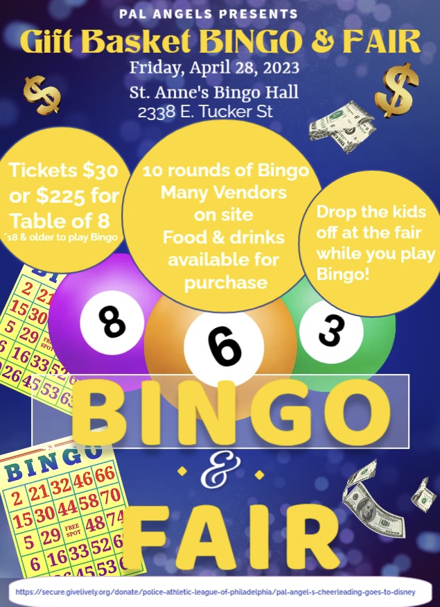 PAL Angels Cheerleading BINGO & FAIR by PAL Angel's Cheerleading goes ...