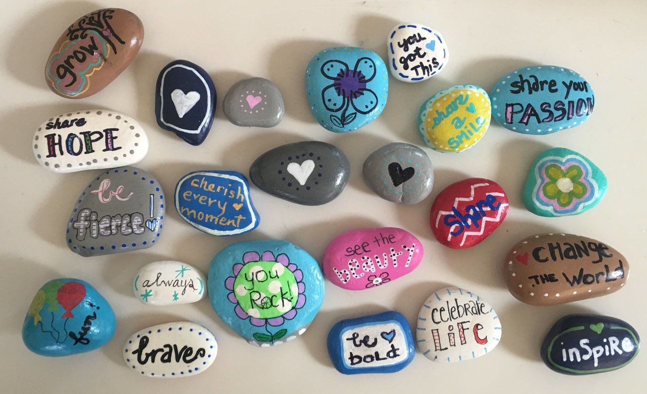 chrysalis fund forward kindness rocks - april 6 by Chrysalis the ...