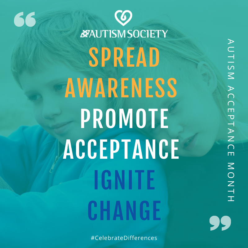 Donate Now | Autism Acceptance Month: #CelebrateDifferences by Autism ...