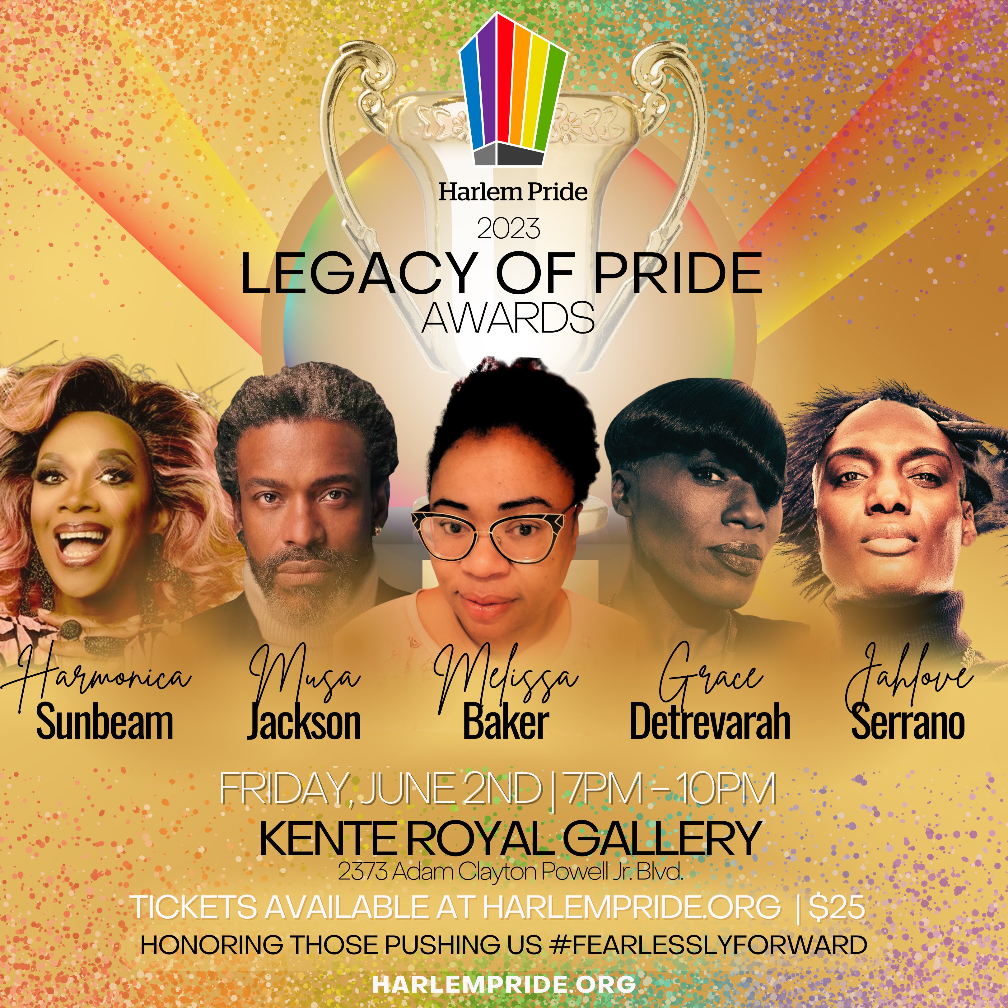 2023 Legacy of Pride Awards by Harlem Pride, Incorporated