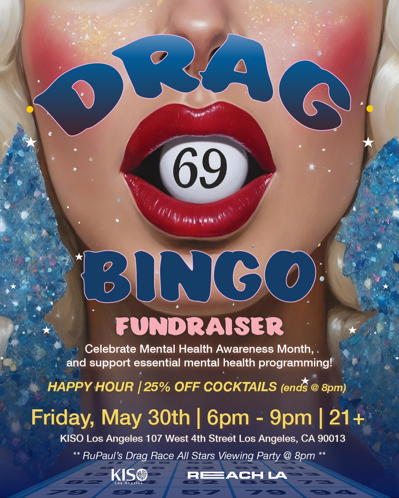 REACH LA and KISO Los Angeles Present DRAG BINGO! by REACH LA Board of Directors 2025 Giving ...