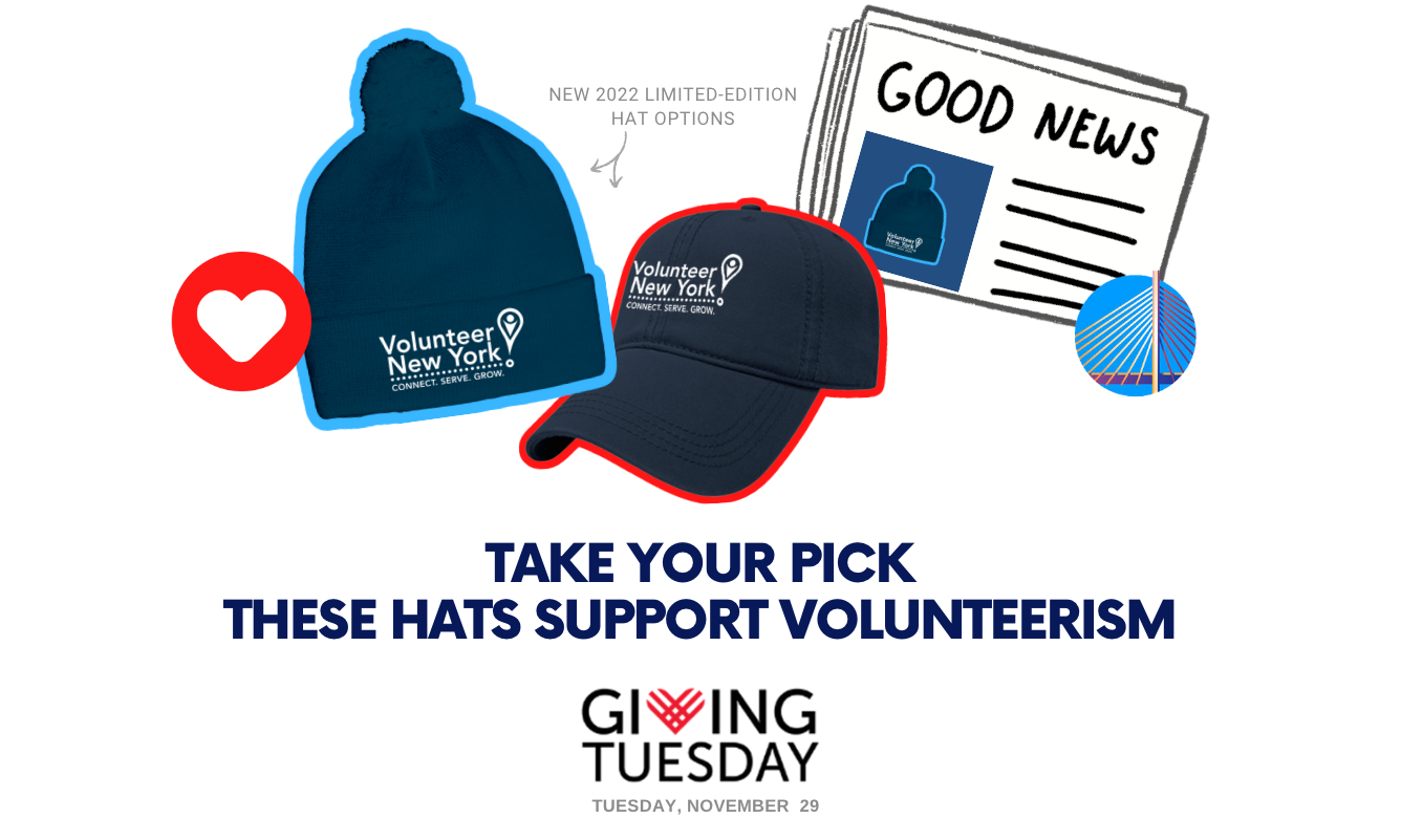 2022 Giving Tuesday Hat Campaign by Volunteer New York!