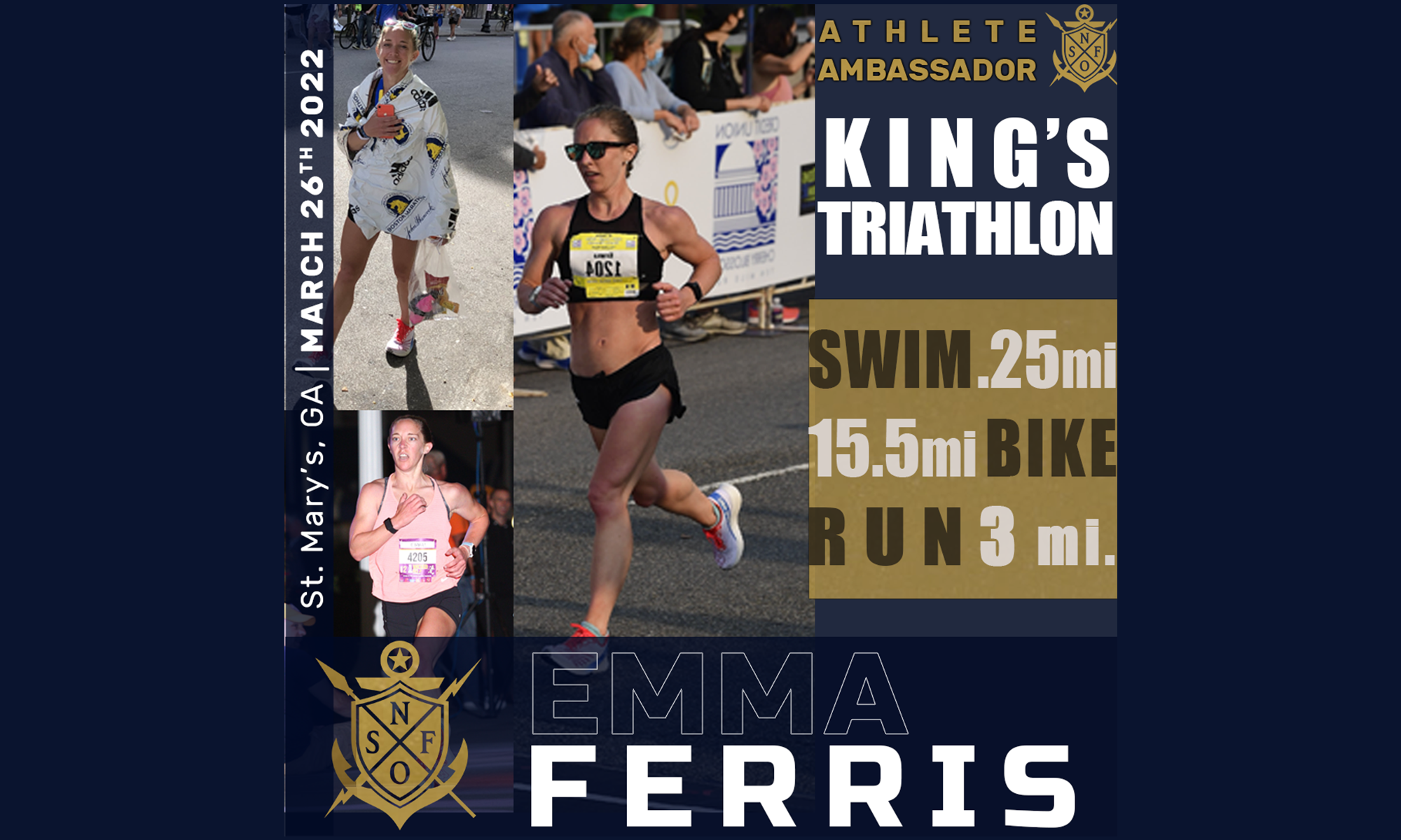 Donate Now | Emma Ferris | NSOF Athlete Ambassador by Navy Special ...