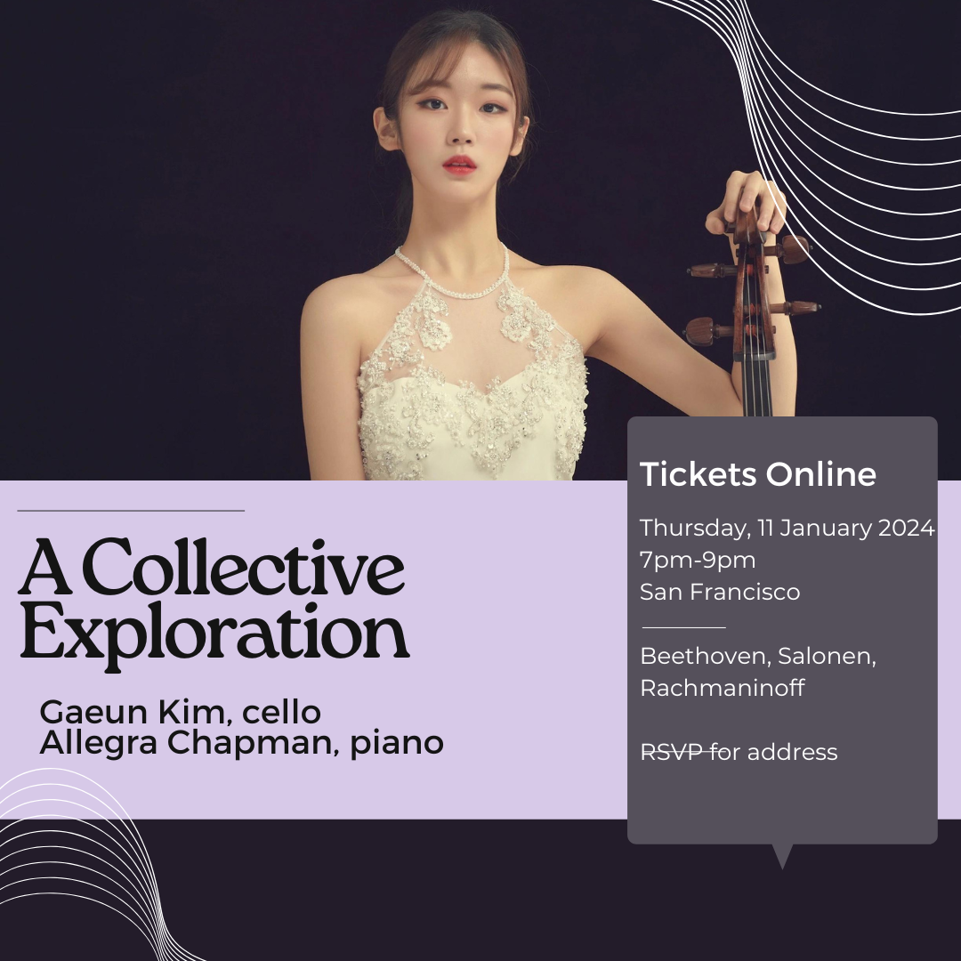 A Collective Exploration - Gaeun Kim, cello by California Music Center