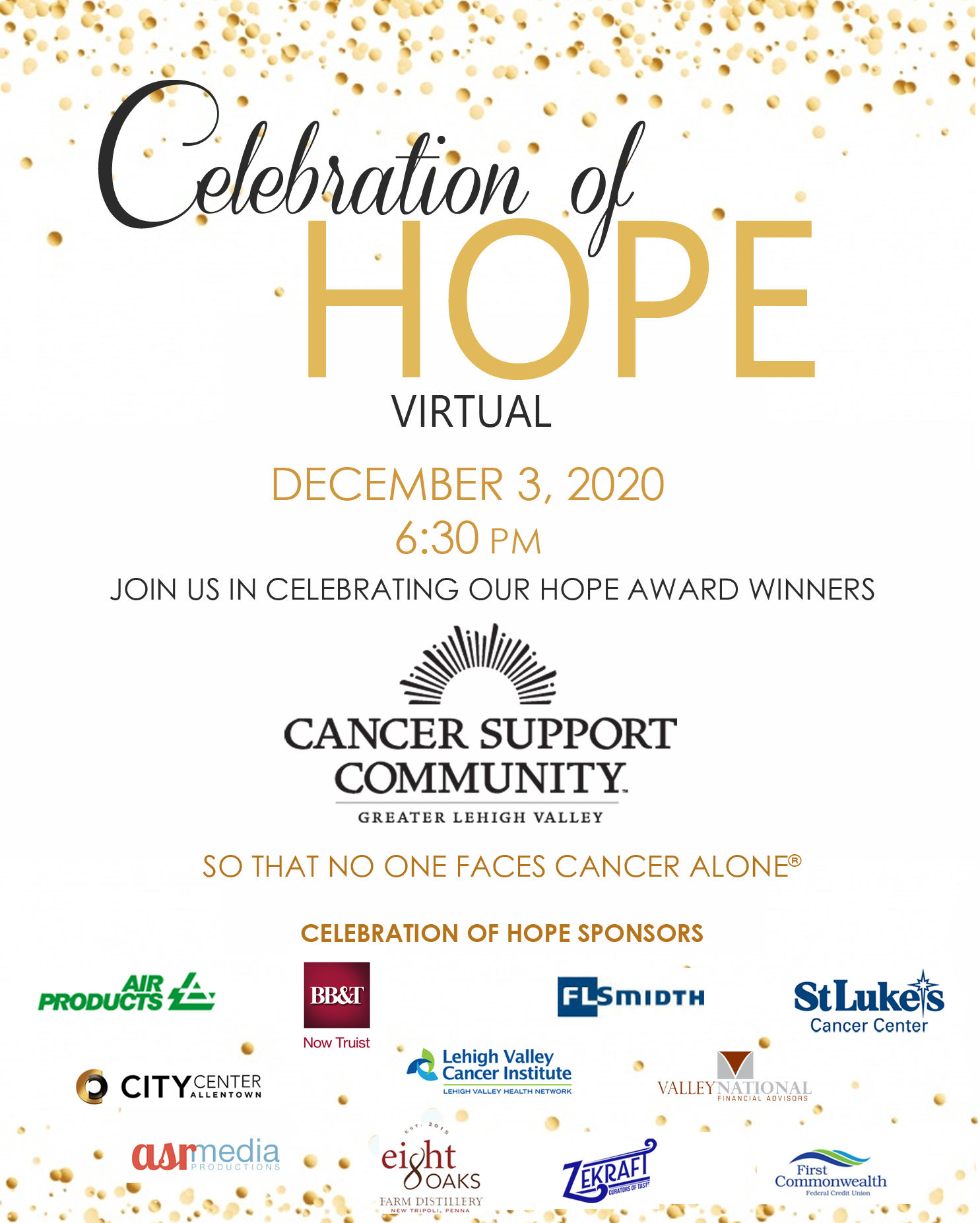 Celebration of Hope by Cancer Support Community of the Greater Lehigh ...