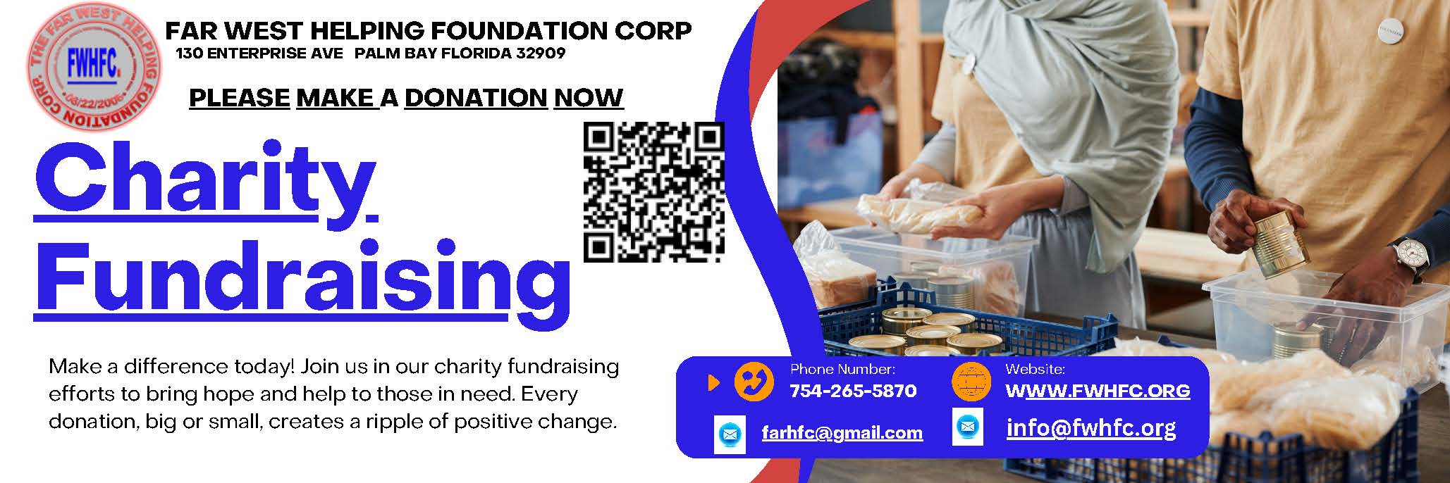 Donate Now | FAR WEST HELPING FOUNDATION CORP