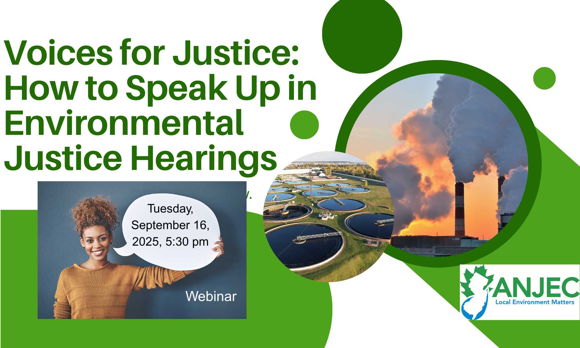 Voices for Justice: Speaking up in Environmental Justice Hearings by