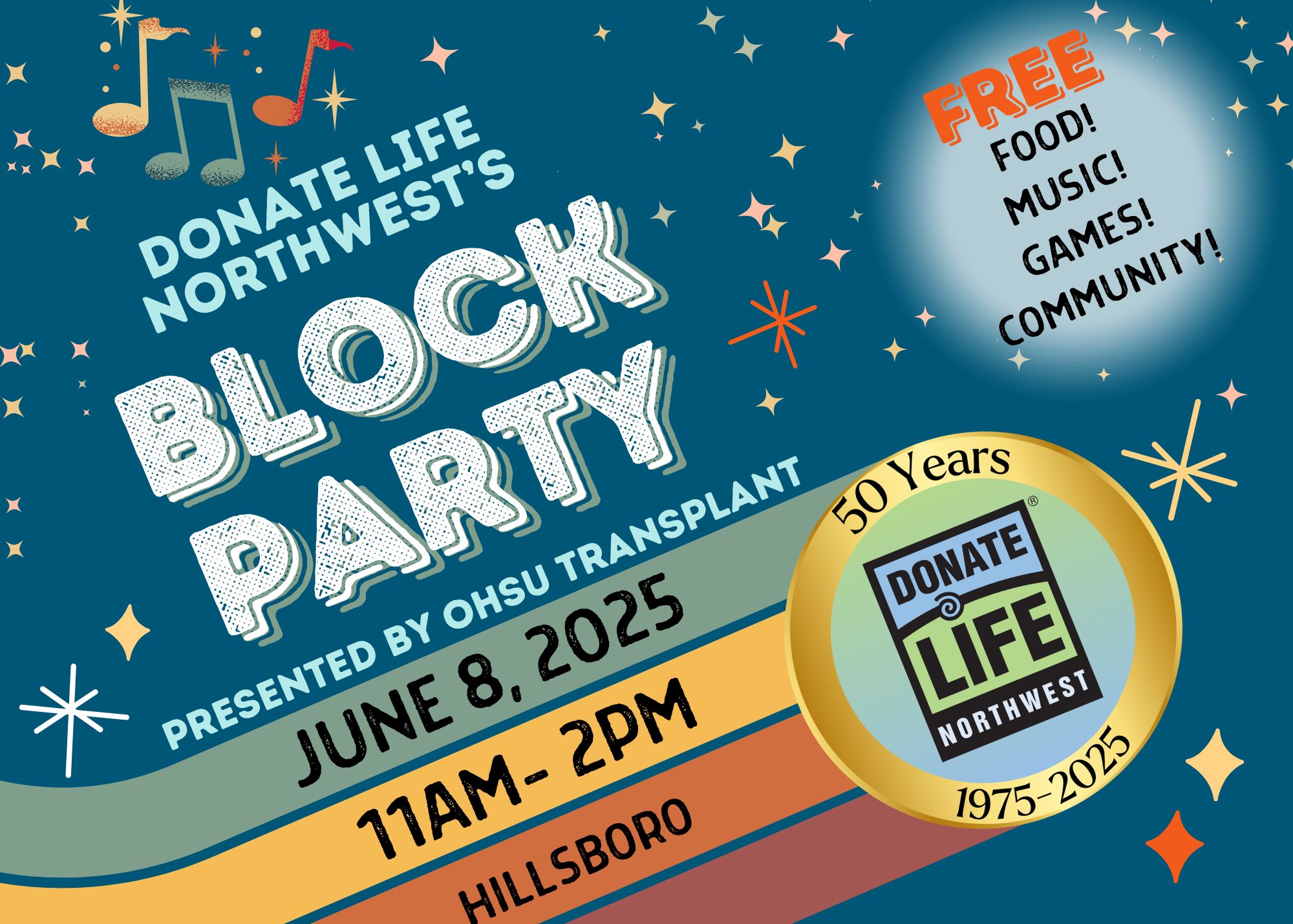 Donate Life Northwest's Block Party at Shute Park by 2025 Donate Life ...