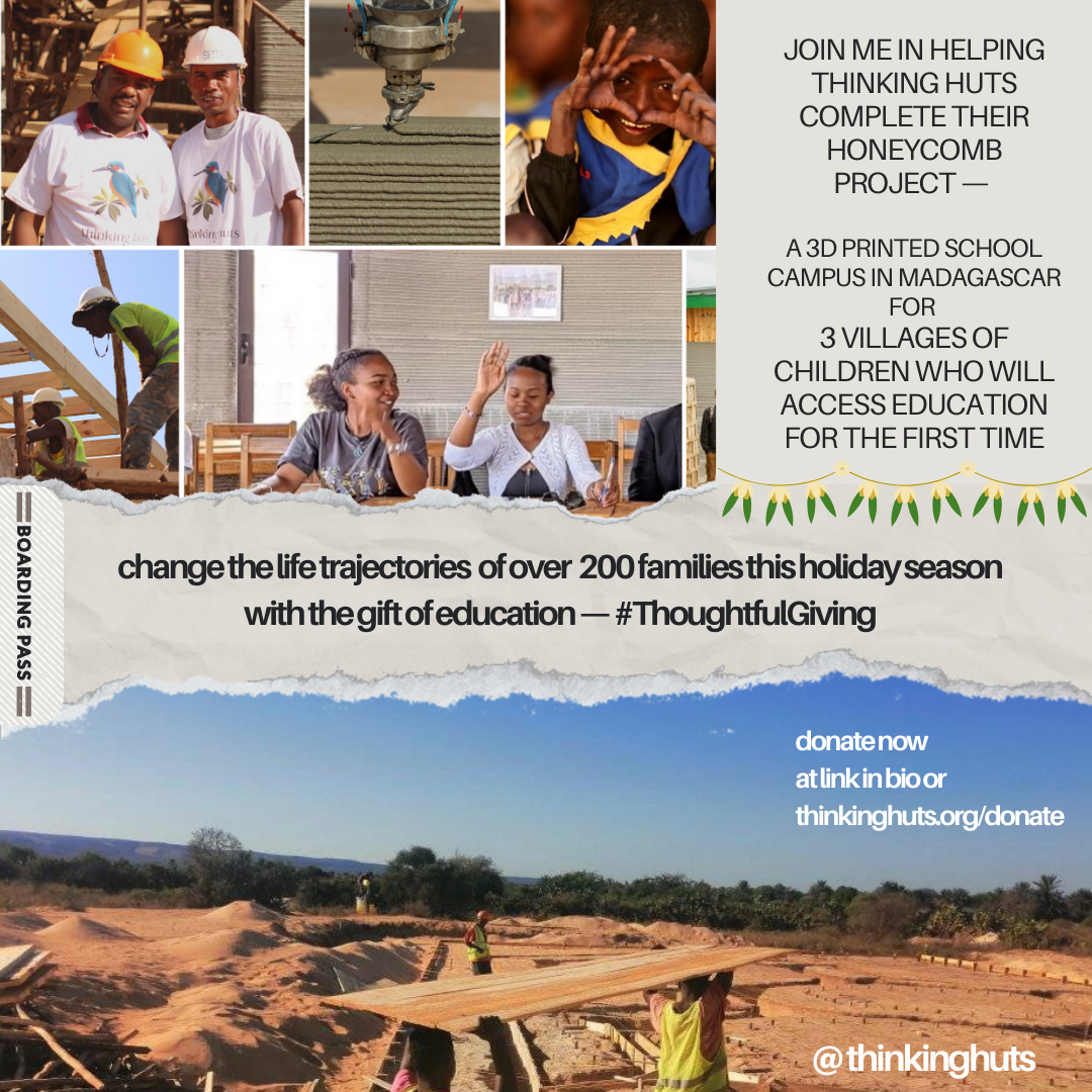 Donate Now | Thinking Huts Honeycomb Project Campaign by Thinking Huts