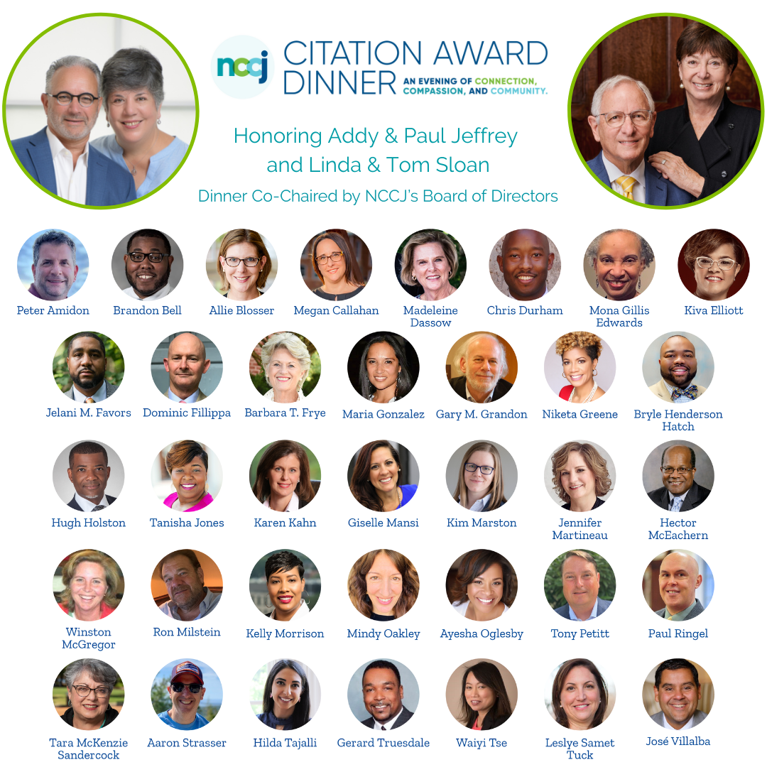 2022 Citation Award Dinner by NCCJ's 2022 Citation Award Dinner