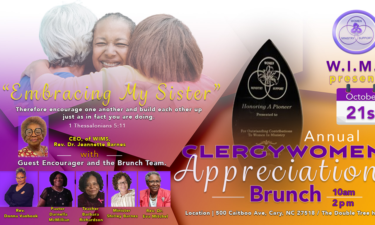Clergywomen Appreciation Brunch (CAB) (copy) by Women In Ministry ...