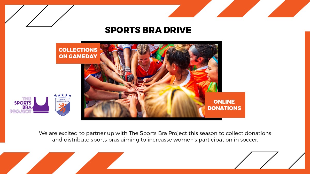 Donate Now | 2022 Dutch SoCal Lions Sports Bra Drive by The Sports Bra ...