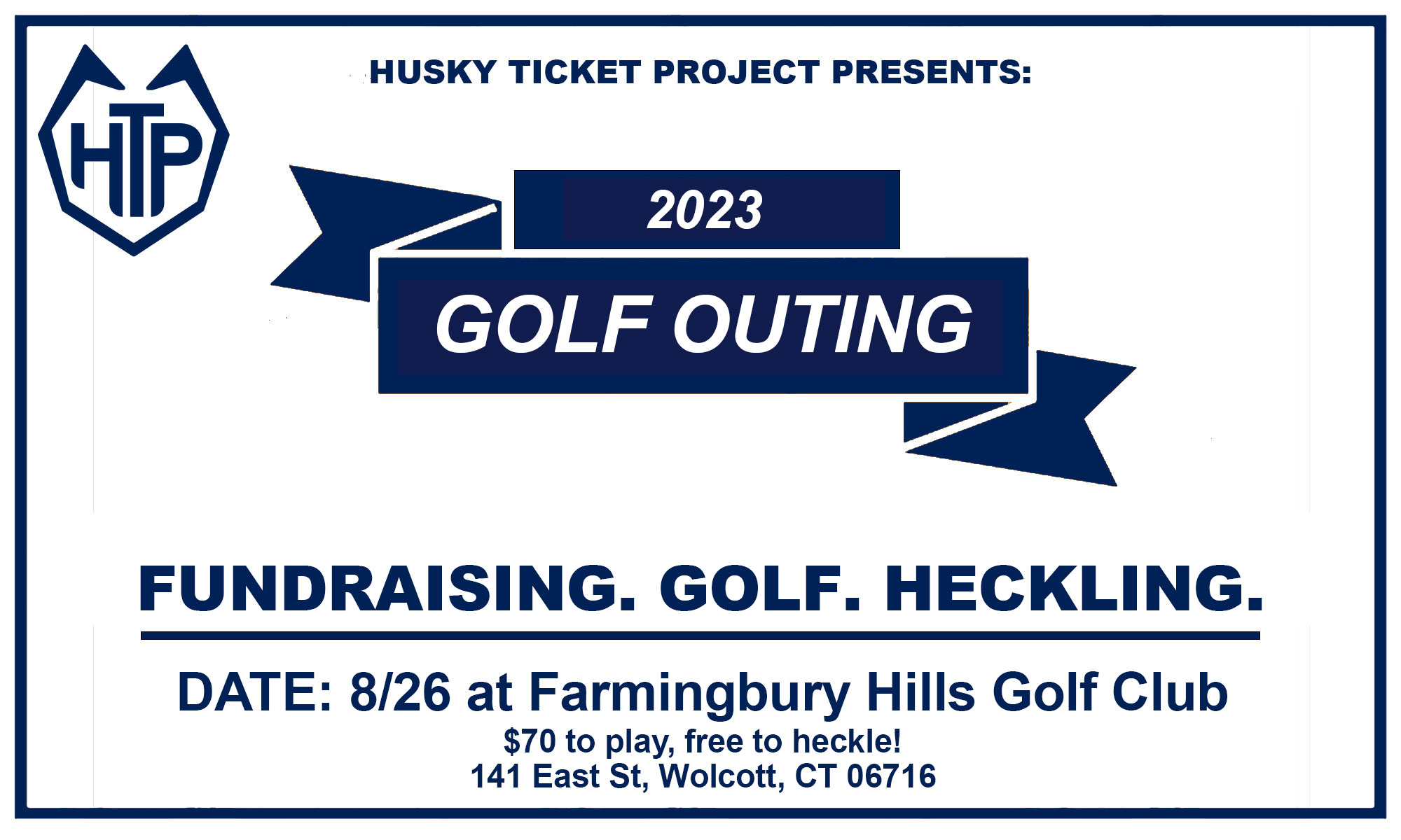 Husky Ticket Project Presents: A Day at the Golf Course with HTP by ...